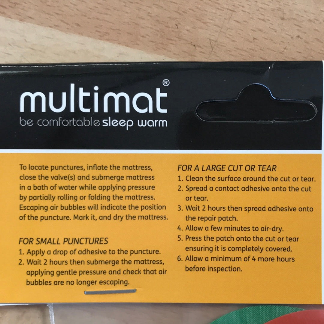 Multimat - universal mat repair kit – S.K Camping & Leisure