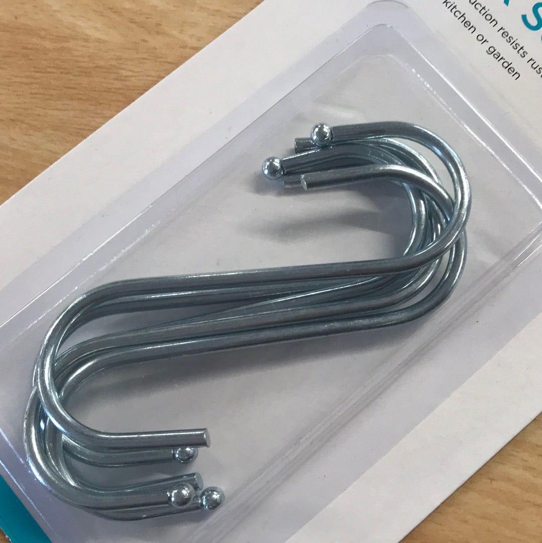 S Hook Set 5pc Steel – S.K Camping & Leisure