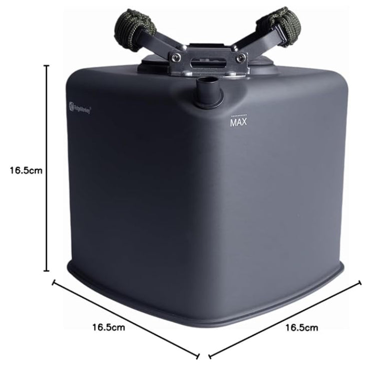 Ridgemonkey Square Kettle XL 2L Paracord Edition – S.K Camping & Leisure