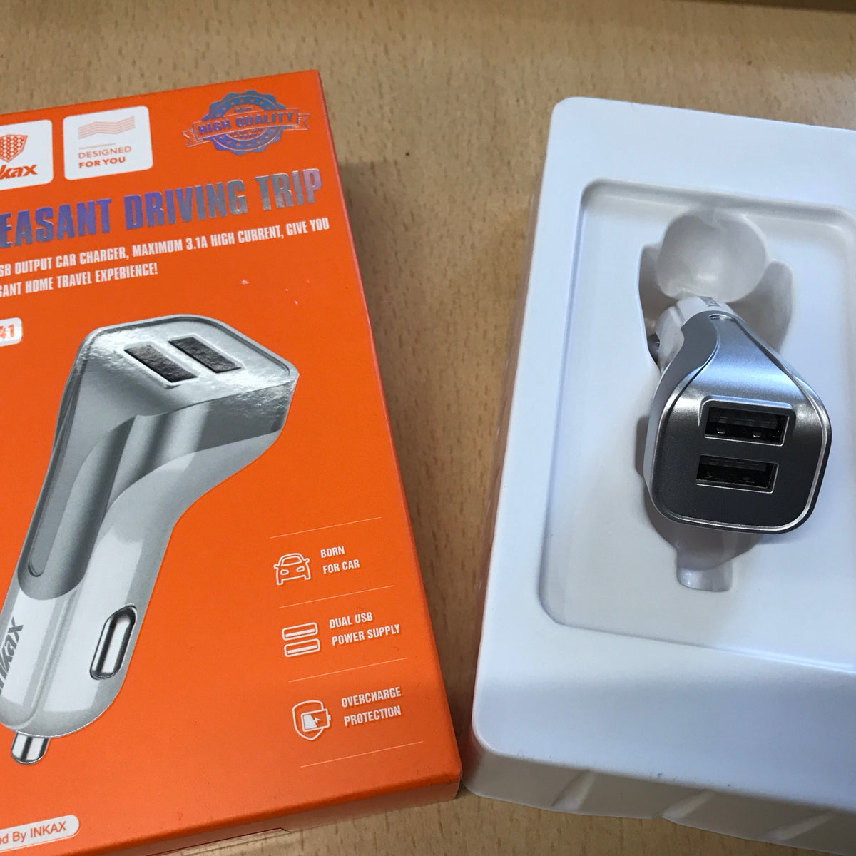 Dual USB Output Car Charger – S.K Camping & Leisure