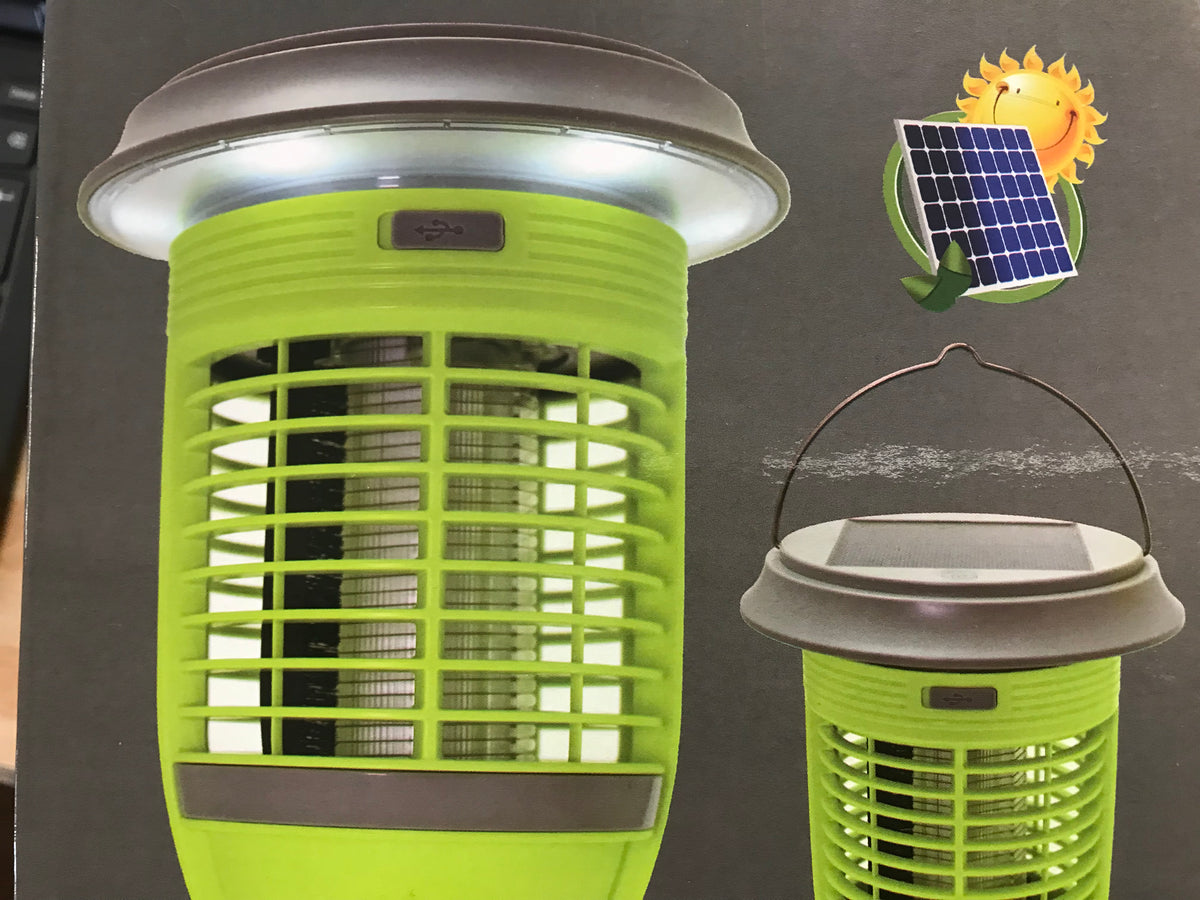 Lumi-Solar Mosquito Killer Lantern – S.K Camping & Leisure