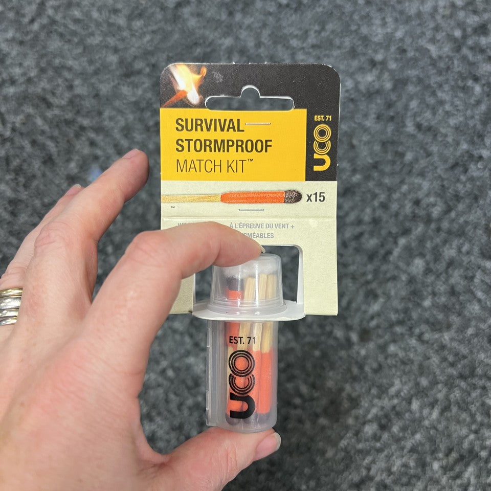 Survival Stormproof Match Kit – S.K Camping & Leisure