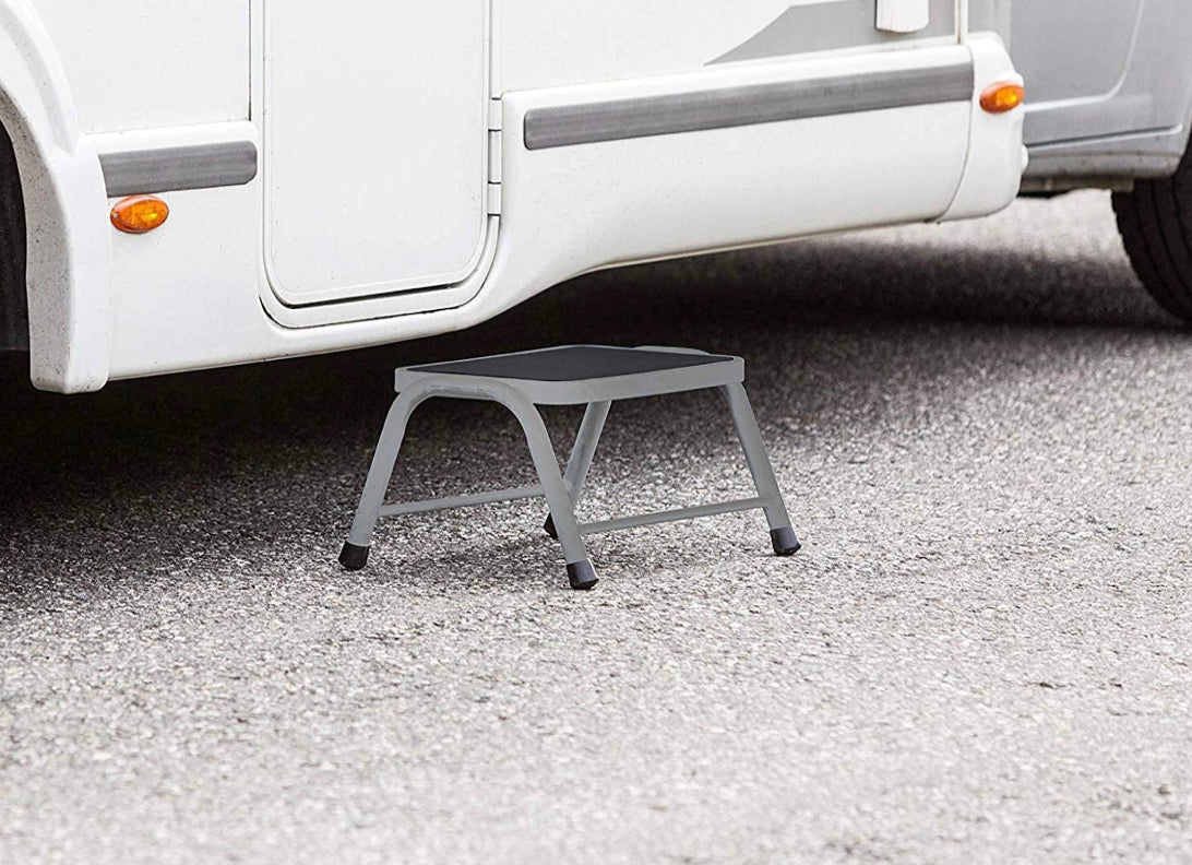 Streetwize Single Steel Caravan Step – S.K Camping & Leisure