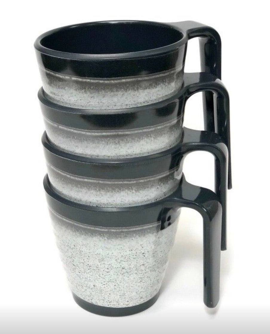 Flamefield Granite Melamine Mug Set x 4 – S.K Camping & Leisure