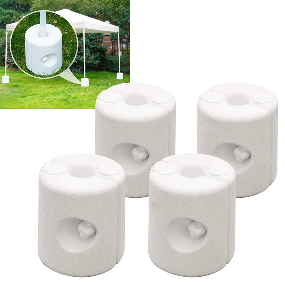 Gazebo Legs Weights 4pc – S.K Camping & Leisure