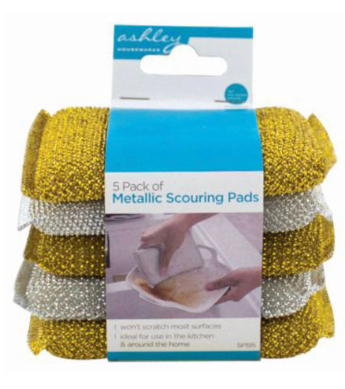 Metallic Scouring Pads x 5 – S.K Camping & Leisure